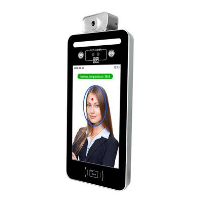 China Turboo Temperature Face Biometric Attendance Machine 2MP ISO9001 for sale