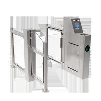 China Commercial Building Flap Barrier Turnstile Gate Access Control Automatic 600mm for sale