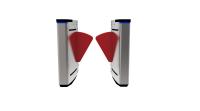 China Stainless Steel 304 Speedlane flap barrier Turnstile Access Control Barriers 35W for sale