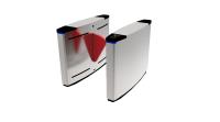 China ODM Optical RFID Swing Barrier Turnstile Gate Bi Directional Single Passage for sale