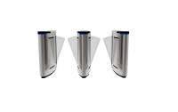 China 240v Ir Sensor Flap Swing Barrier Turnstile gate with Face Recognition for sale
