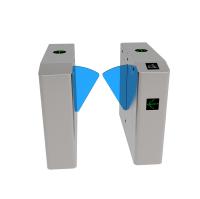 China Fast Flap Barrier IP44 Speed Gate Turnstile With Face Recognition for sale
