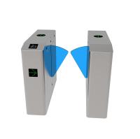 China Metro Station Rfid Stainless Steel Turnstiles RS485 Face Recognition for sale