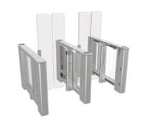 China Servo Motor Barcode Scanner Turnstile Gate 60hz For Commercial Building for sale