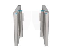 China Servo Motor Barcode Scanner Turnstile Gate 60hz For Commercial Building for sale