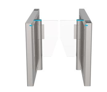 China Servo Motor Barcode Scanner Turnstile Gate 60hz For Commercial Building for sale