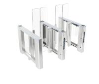 China Servo Motor Barcode Scanner Turnstile Gate 60hz For Commercial Building for sale