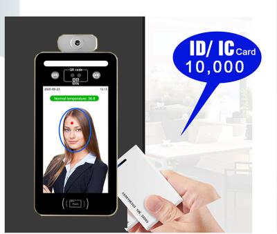 China Pass Management Vertical Facial Recognition Thermal Scanner 4G eMMC 512M for sale