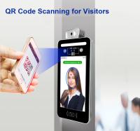 China Pass Management Vertical Facial Recognition Thermal Scanner 4G eMMC 512M for sale