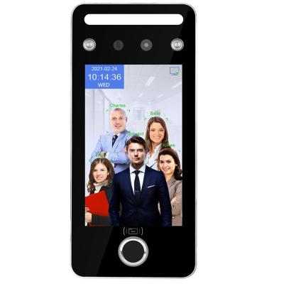China Access Control Face Recognition Biometric Machine RFID Face Double Verification for sale