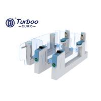 China Double Identification Speed Gate Turnstile RS485 Airport Swing Gates for sale