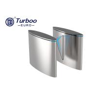 China Running Stable Access Control Turnstile No Mechanical Impact Flap Barrier Gate for sale