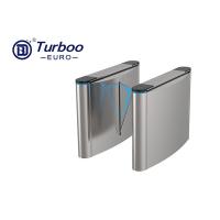 China Automatic Entrance Baffle Gate Turnstile Flap Barrier Turnstile Access Control Fast for sale