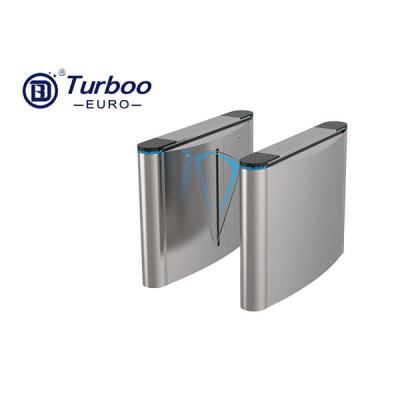 China Automatic Entrance Baffle Gate Turnstile Flap Barrier Turnstile Access Control Fast for sale