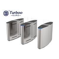 China Biometric Access Control Turnstile Gate Sliding Type Brushled Motor For Pedestrian for sale