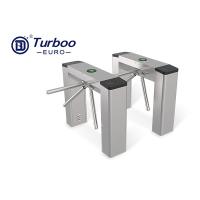 China RFID Access Control Tripod Security Gates DC 24V Easy Installation Bridge Style for sale