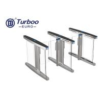 China Anti Collision Speed Gate Turnstile Turboo Euro Pedestrian Gate Turnstiles for sale