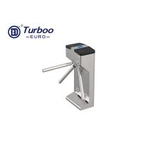 China Electromechanical Tripod Turnstile Gate SUS304 Arm 1.0mm Waist Height Turnstile for sale