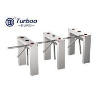 China Drop Arm Tripod Turnstile Gate Stainless Steel Waist Height 35p/M Capacity for sale