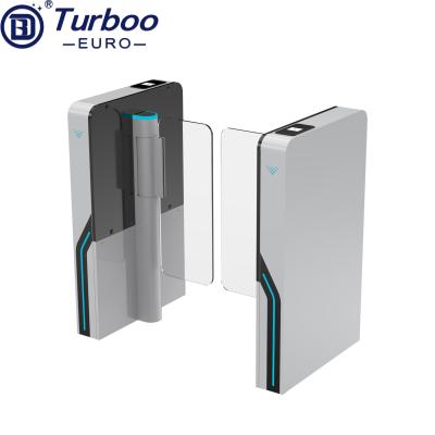 China Smallest Quick Pass Access Control Turnstile DC Brushless Motor Swing Gate Barrier for sale