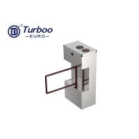 China 0.2s Access Control Turnstile Gate Half Height Turnstile Electromechanical Flap for sale