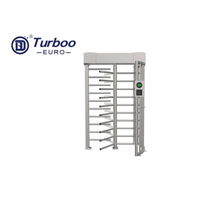China Fingerprint Full Height Turnstile Stainless Steel Single Pass Site for sale