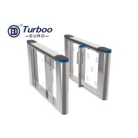China Office Security Swing Gate Integrated Design Acrylic Metal Plate For Access Control for sale