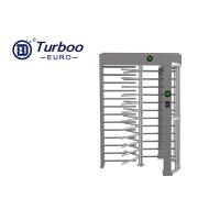 China SUS304 30w Full Height Turnstile Gate RS485 Dry Contact High Safety for sale