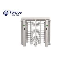 China SUS304 24V Full Height Turnstile RFID Facial Barcode Recognition for sale