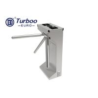 China Stainless Steel RFID Fingerprint Security Tripod Turnstile Gate , 100-240V Access Control Tripod Turnstile , Tripod Gate for sale