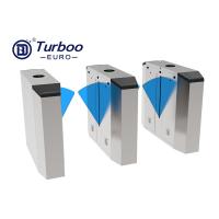 China Lobby Access Control Turnstile Gate Waist Height Turnstile 35w PC Arm Material for sale