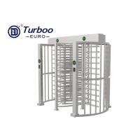 China CE Approved Full Height Turnstile Revolving Door 30 Persons / Min Transit Speed for sale