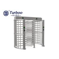China CE Approved Full Height Turnstile Revolving Door 30 Persons / Min Transit Speed for sale