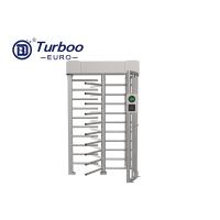 China RFID Reader Full Height Turnstile SUS304 240V Security Turnstile Gate for sale