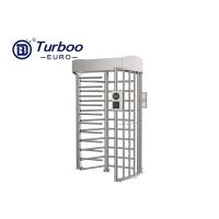 China Stainless Steel Full Height Turnstile Fingerprint Single Lane Turnstile for sale