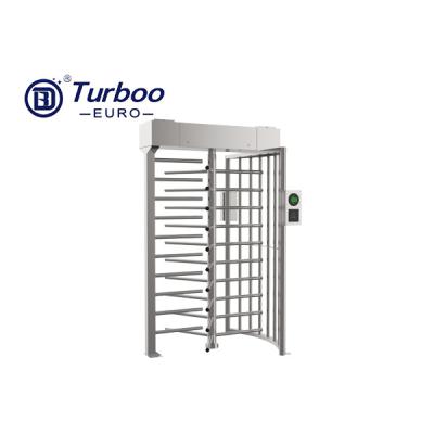 China High Security Full Body Turnstile Access Control 304 Stainless Steel 5000000 Cycles for sale