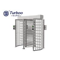 China High Security Full Body Turnstile Access Control 304 Stainless Steel 5000000 Cycles for sale