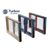 China Transparent Arm Swing Barrier Turnstile Servo Motor For Office Building for sale