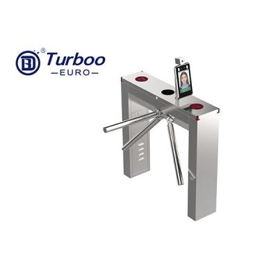 China Waist Height Tripod Turnstile Gate SUS 304 Sidewalk Gate For Access Control for sale