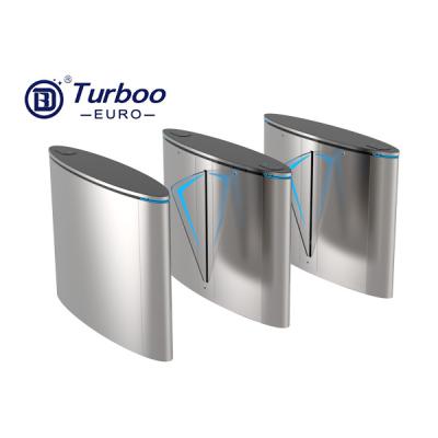 China Drop Arm Flap Barrier Turnstile Security Automatic Ticket Checking System for sale
