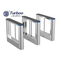 China Stable Speed Gate Turnstile Multiple Control Modes With RFID Card Reader for sale