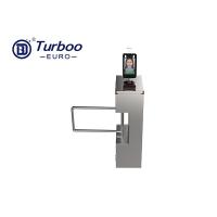 China QR Code Reader Face Recognition Turnstile SUS304 Pedestrian Security Turnstiles for sale