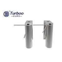 China Waist Height Access Control Turnstile Pedestrian Waterproof Semi Automatic for sale