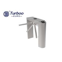 China Waist Height Access Control Turnstile Pedestrian Waterproof Semi Automatic for sale