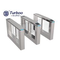 China 600-1300mm Width Swing Turnstile Gate SUS304 14 Pairs Infrared Sensor for sale