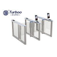 China Stainless Steel Speed Gate Turnstile 900mm Pass Width For Office Building Turboo for sale