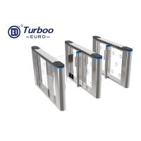 China High Speed Aesthetical Design Swing Barrier Turnstile 6 Pairs Infrare Sensor Turboo for sale
