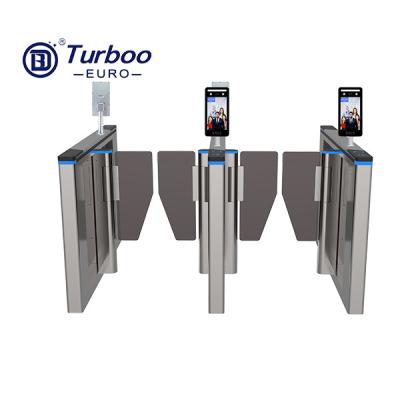 China Anti Collision Swing Barrier Gate 304 Stainless Steel Stable CE Approval Turboo for sale