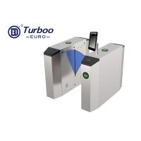 China Flap Barrier Turnstile Gate Mechanism Retractable 3 Pairs Infrared Sensor Turboo for sale