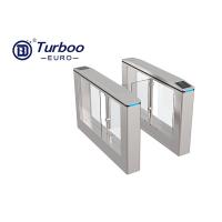China Brushless Motor Access Control Turnstile 14 Pairs Infrared Sensor Swing Barrier Gate for sale